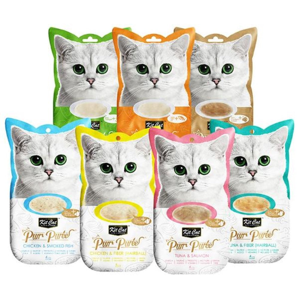 Kit Cat - Purée - 4x15g – Garderie le Chien d'Or